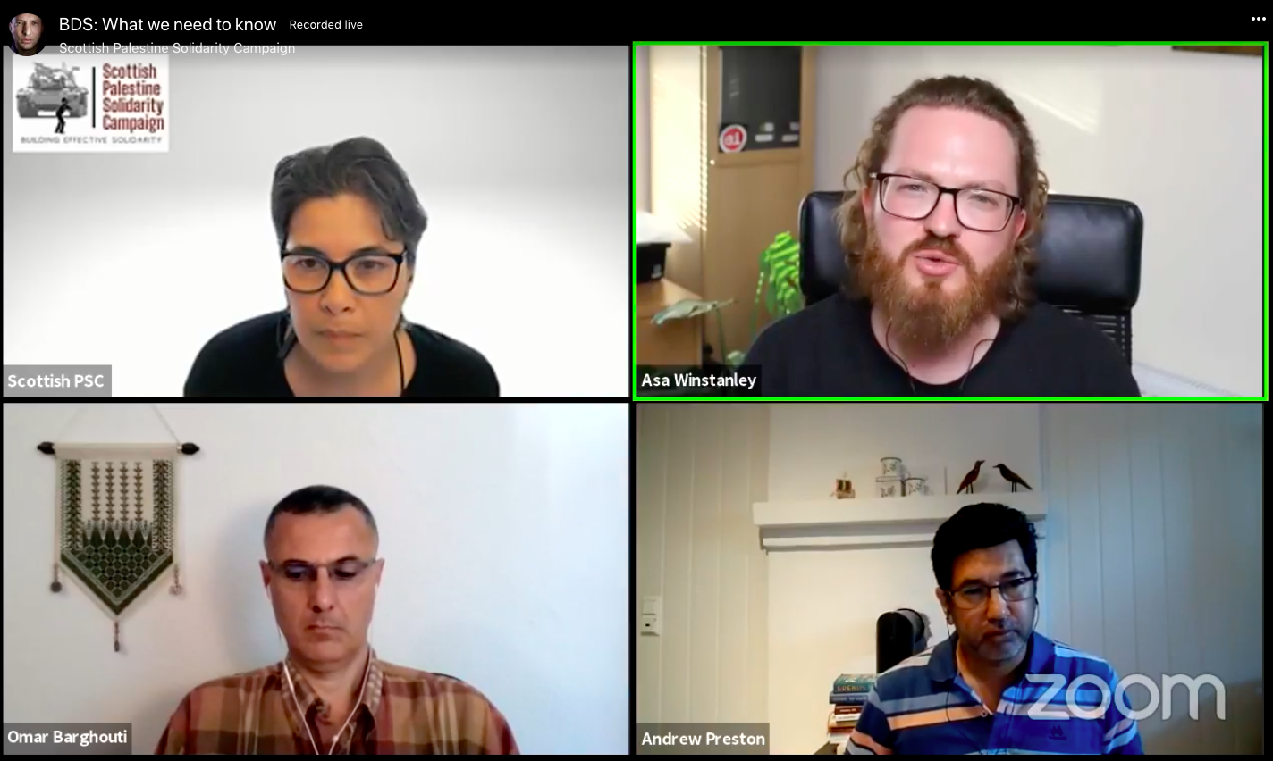 BDS: What we need to know – Asa Winstanley